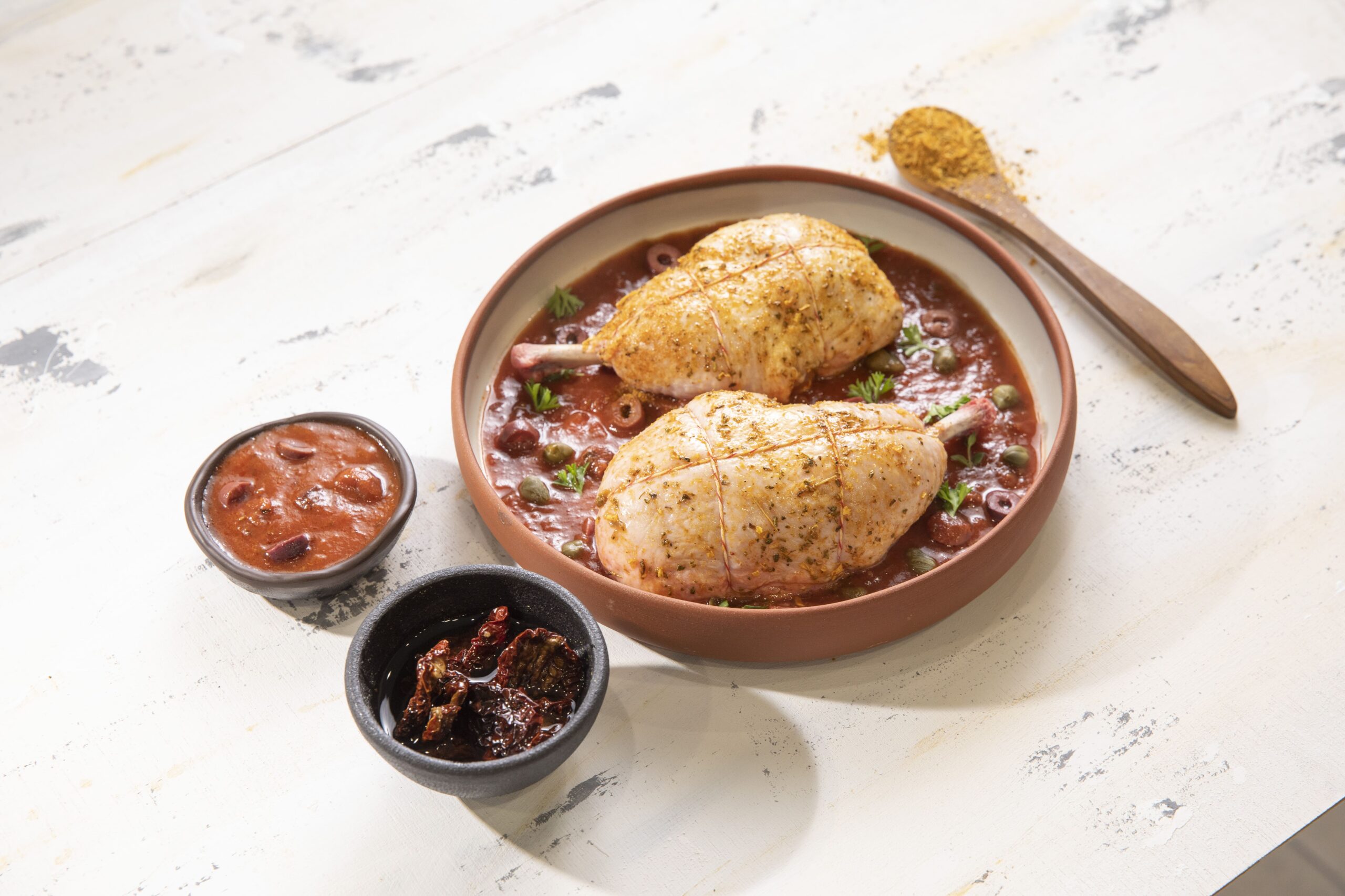 Mediterranean chicken thighs | Provil